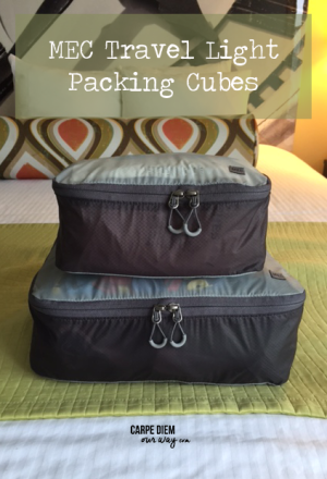MEC Packing Cube Review | Carpe Diem OUR Way Travel