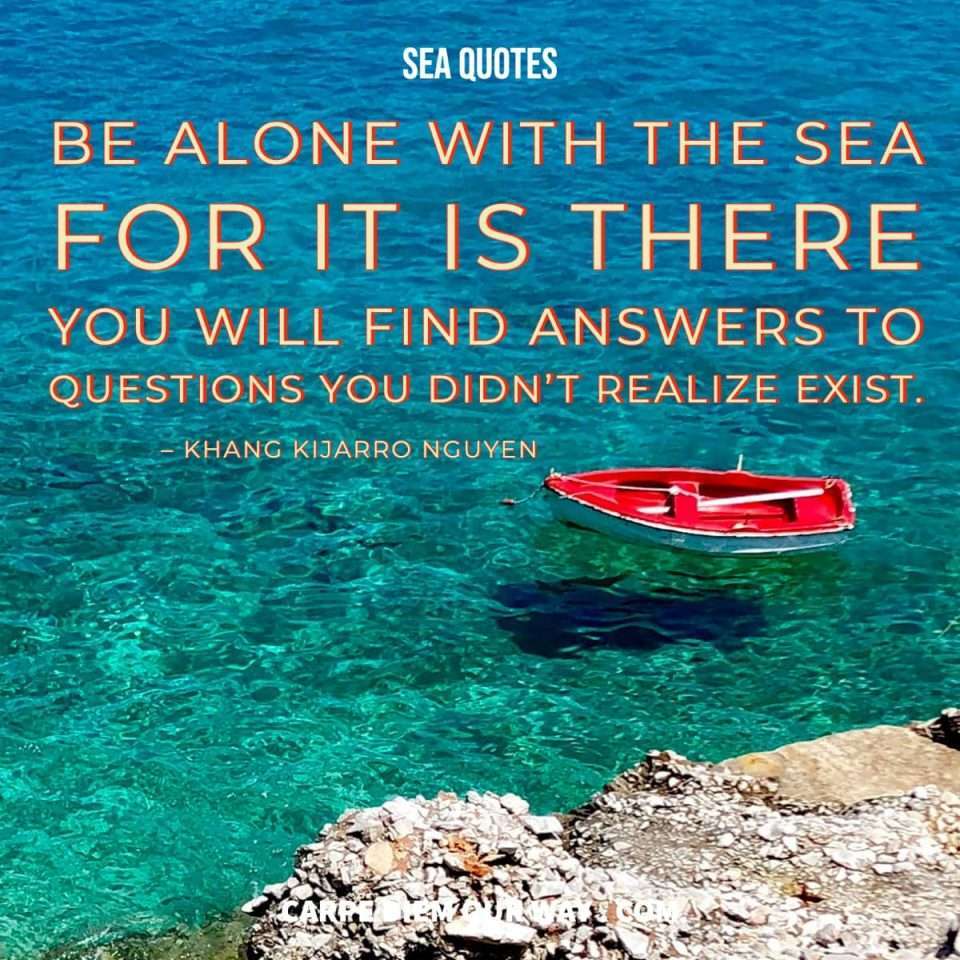 Perfect Sea Captions for Instagram Photos | Carpe Diem OUR Way Travel