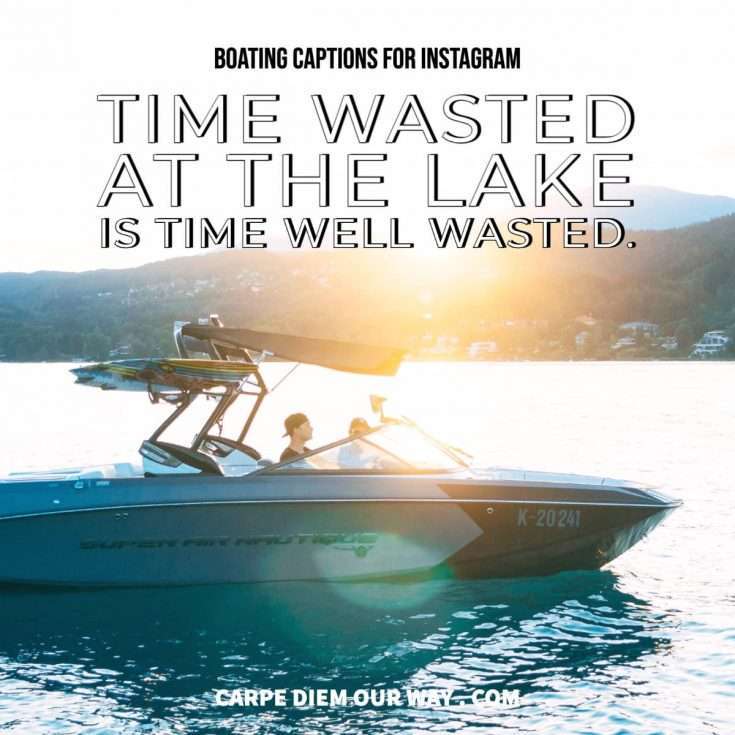 50+ Perfect Boat Captions for Instagram